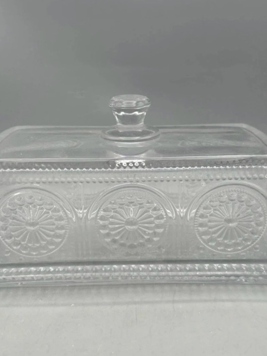 The Pioneer Woman | Kitchen | The Pioneer Woman Clear Glass Butter Dish ...